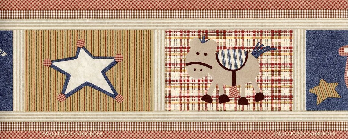 Cowboy Wallpaper Border