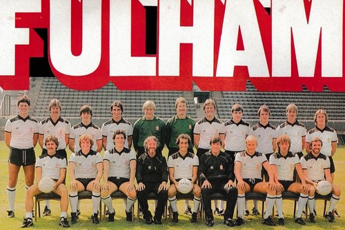 FULHAM FOOTBALL TEAM PHOTO 1981-82 SEASON | eBay