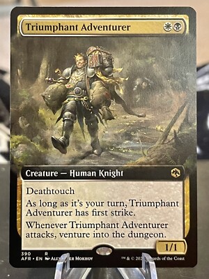 MTG Triumphant Adventurer Adventures in the Forgotten Realms 390 ...