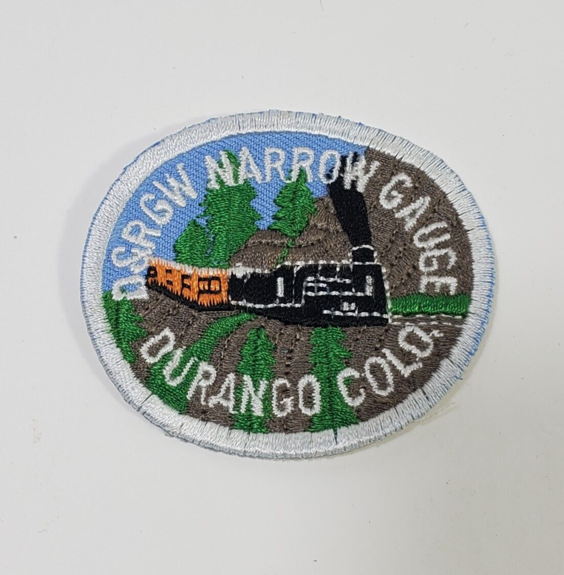 DRGW Narrow Gauge Durango Colo. Patch Train Railroad | eBay