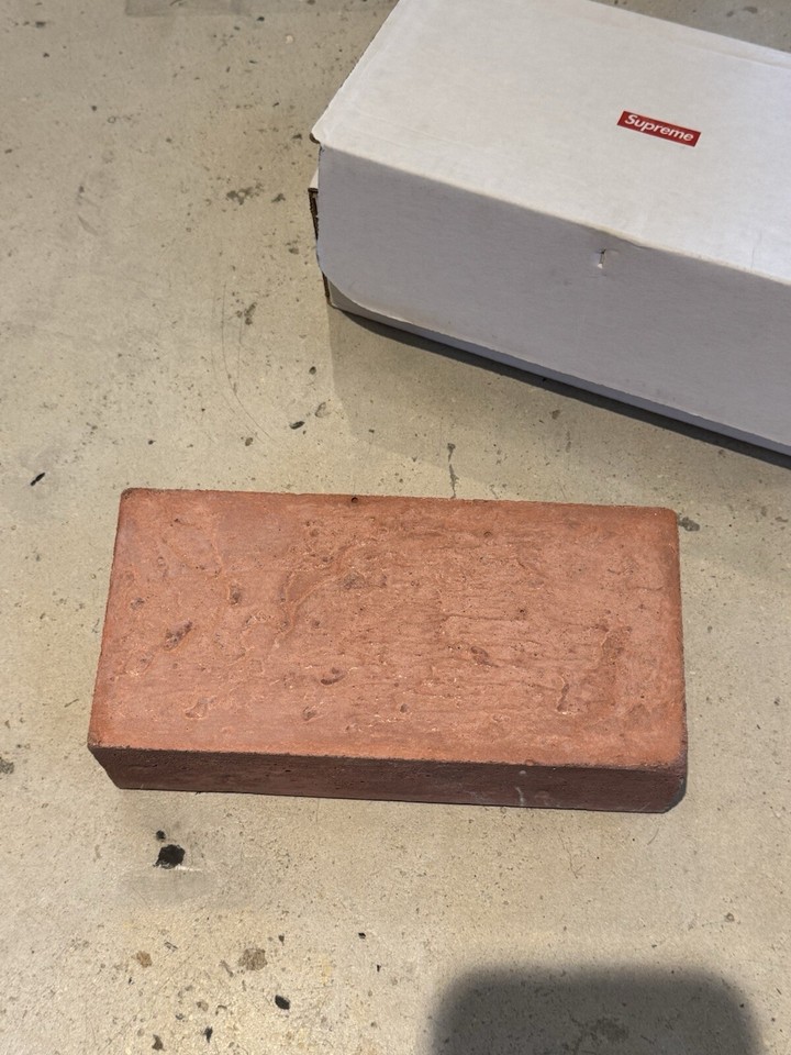 SUPREME BRICK - FW16 - RARE - COLLECTIBLE - RED CLAY BRICK | eBay UK