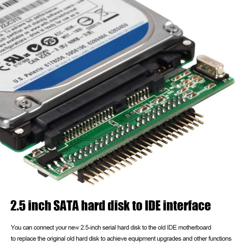 2.5in SATA To IDE SSD Adapter Mini HDD Adapter Board 150MB/s Hot Swap ...