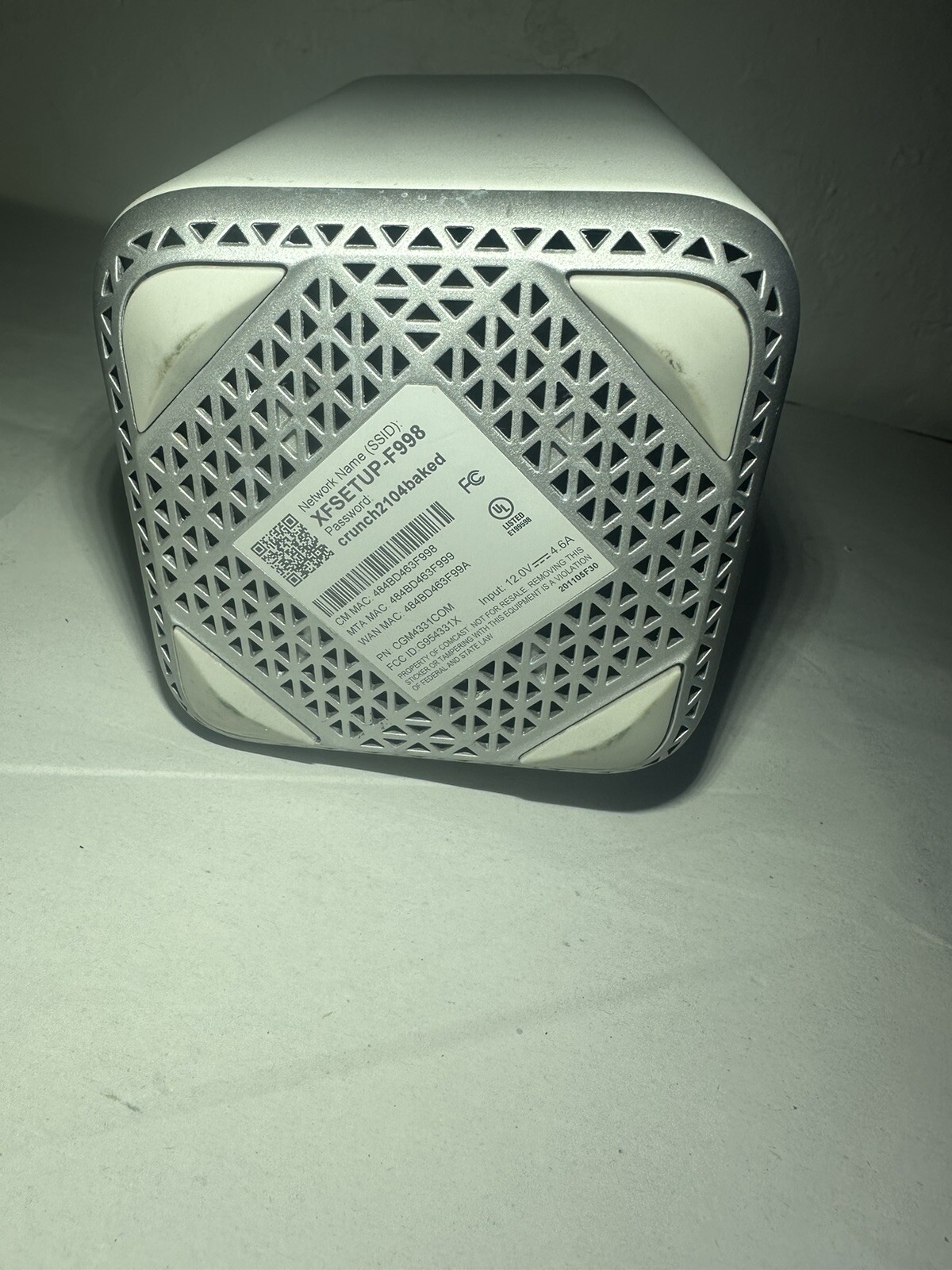 Comcast Xfinity XB7-T GIGABIT Modem WiFi Router Used (Read Desc) | eBay