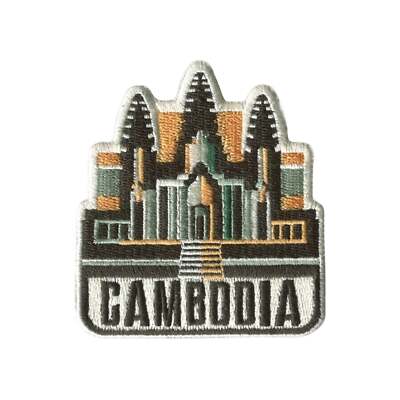 Cambodia Iron on Travel Patch - Great Souvenir or Gift for travellers | eBay