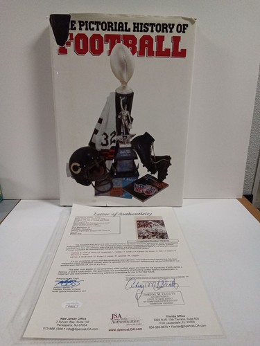 The Pictorial History Of Football Multi Signed By Unitas Shula Marino ...