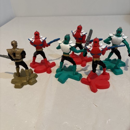 Power Rangers Super Samurai McDonald's 6 Figures Preowned | eBay