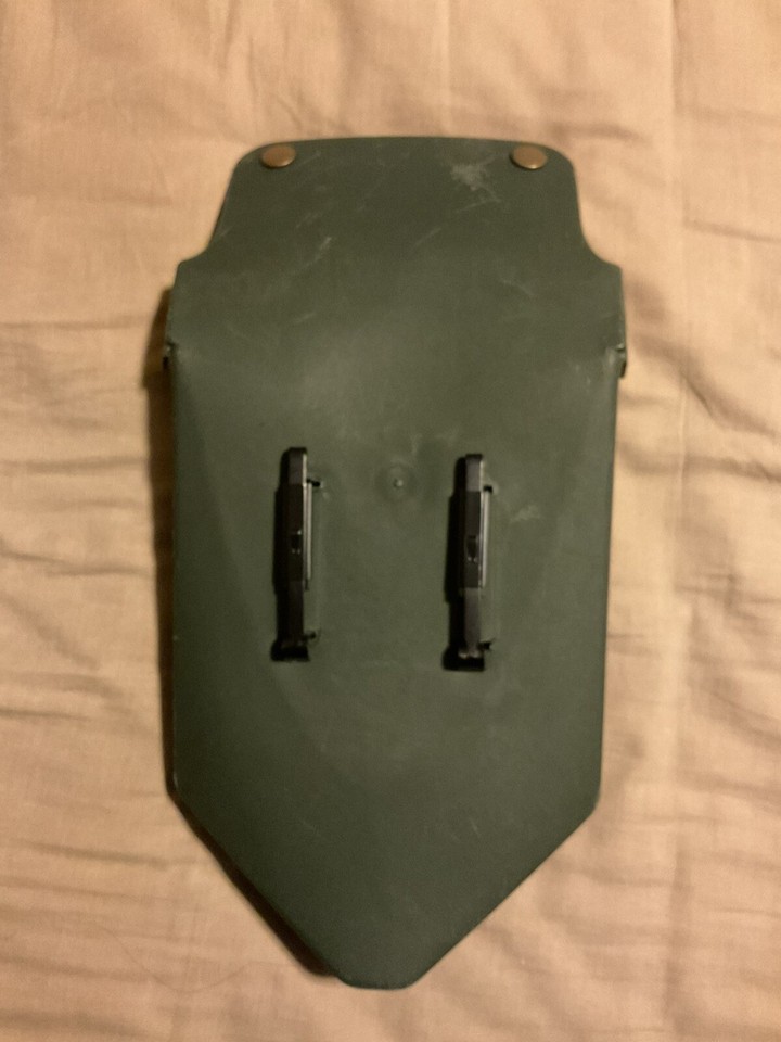 US MILITARY ENTRENCHING E-TOOL SHOVEL OD CARRIER POUCH COVER ALICE ...