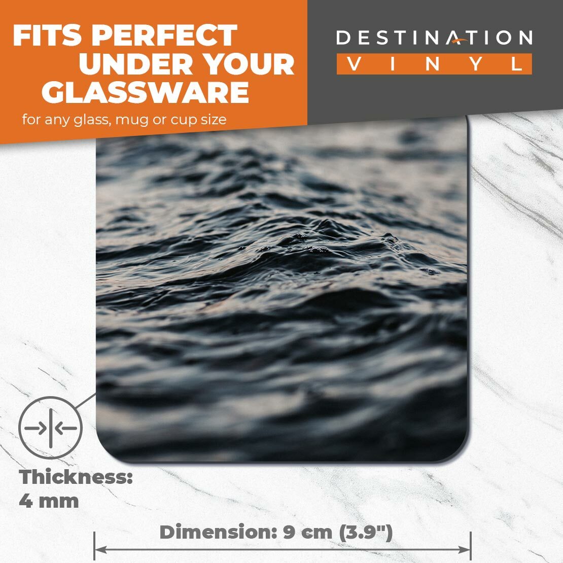 2 x Coasters - Ocean Lake Water River Nature Sea #45902 | eBay UK