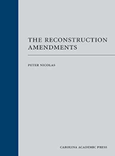 The Reconstruction Amendments by Peter Nicolas | eBay