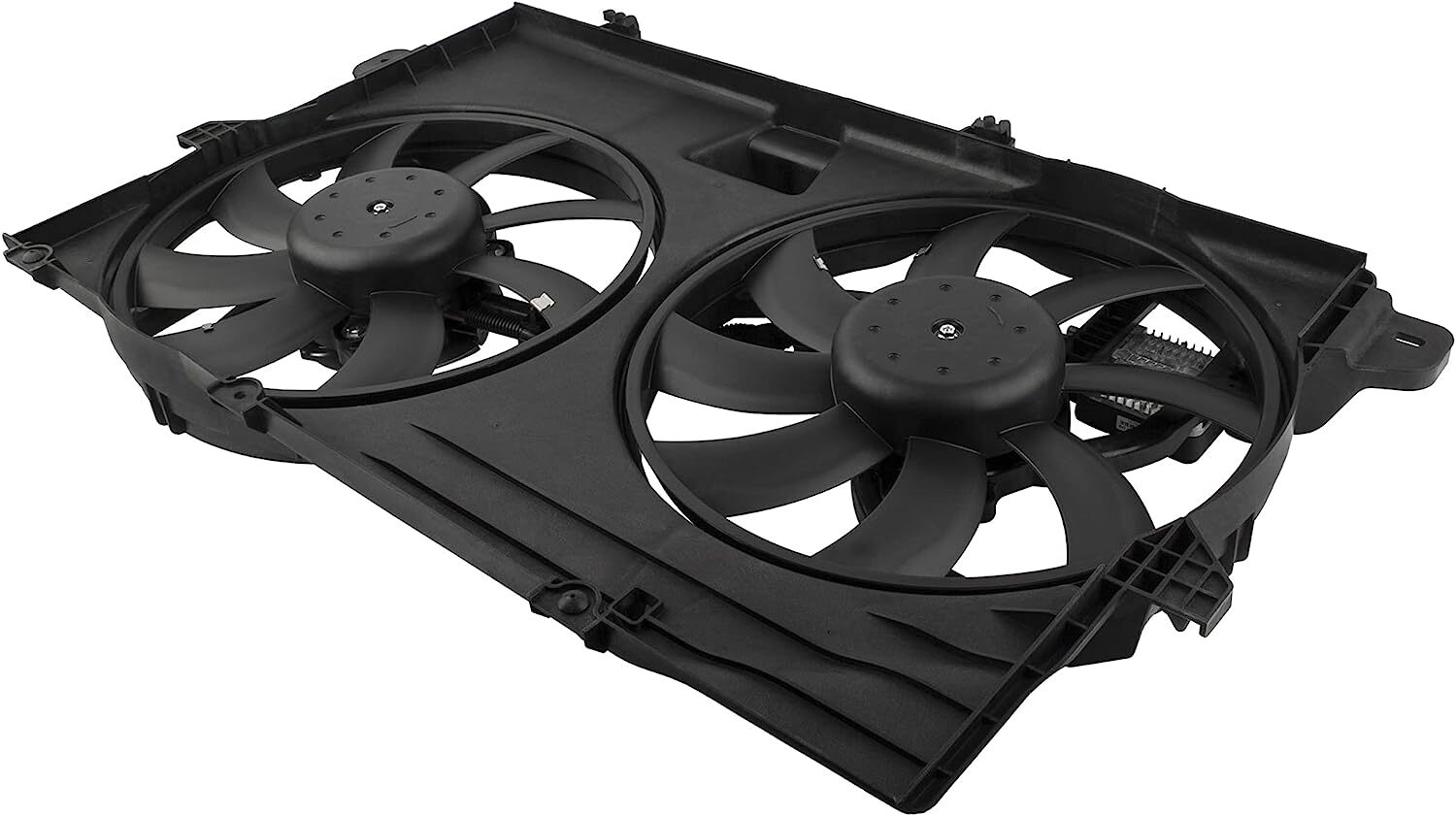 Dual Radiator & Condenser Cooling Fan For Ford Edge Lincoln MKX 2007-15 ...