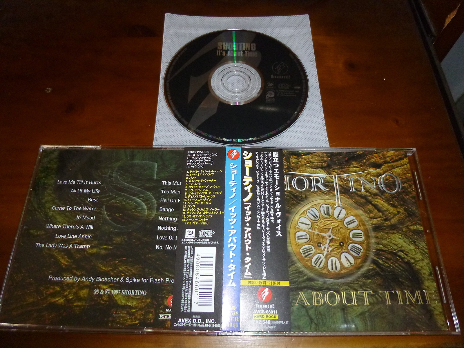 Paul Shortino / It's About Time JAPAN Quiet Riot Rough Cutt Badd Boyz ...