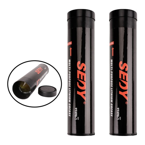 2Pc 400g Grease Cartridge Heavy Duty 14.1oz Multi Purpose Industrial ...