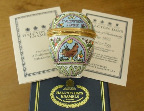 Halcyon Days Annual Easter Eggs - Sold Individually - 2 1/4"(5.75cms) | eBay