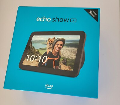 Echo Show 8 Neueste Generation 3 Smarter HD-Touchscreen mit 3D - Audio Anthrazit | eBay.de
