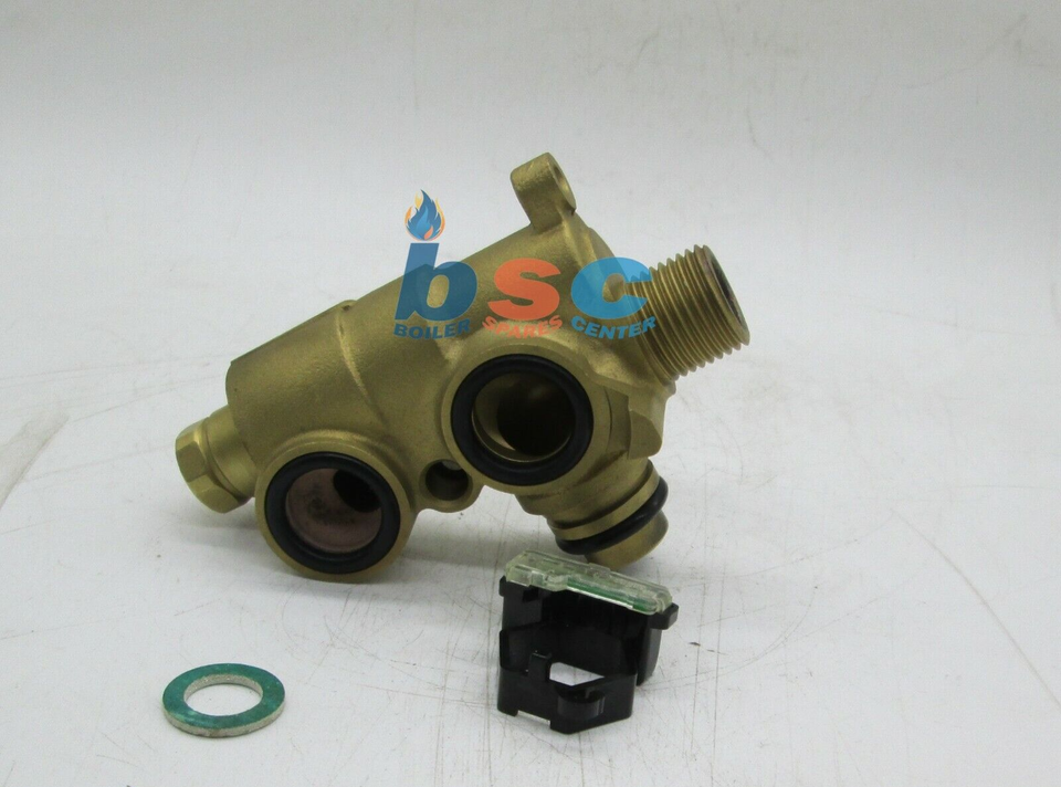 IDEAL LOGIC + COMBI 24 /30 /35 RETURN GROUP KIT WITH SENSOR 175552 ...