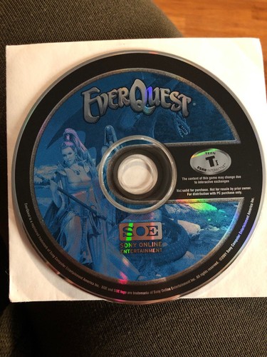 Sony SOE EverQuest Classic PC CD-ROM 2001 | eBay