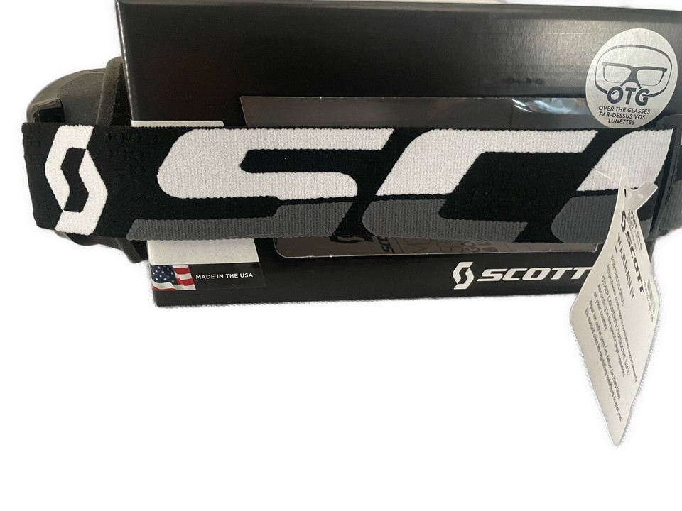 Scott USA MX Goggle Split OTG Dark Grey Works Lens BLK Sand Dust CR YZ ...