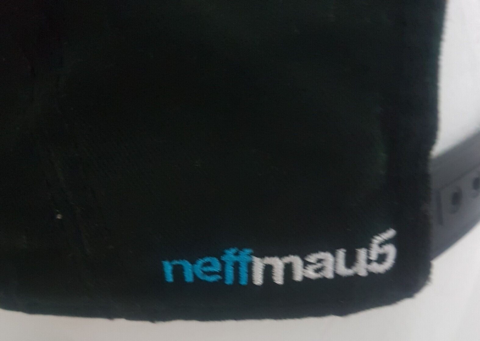 NEFFMAU5 Hat Cap Black Blue Mouse Head Logo Cotton B… - Gem