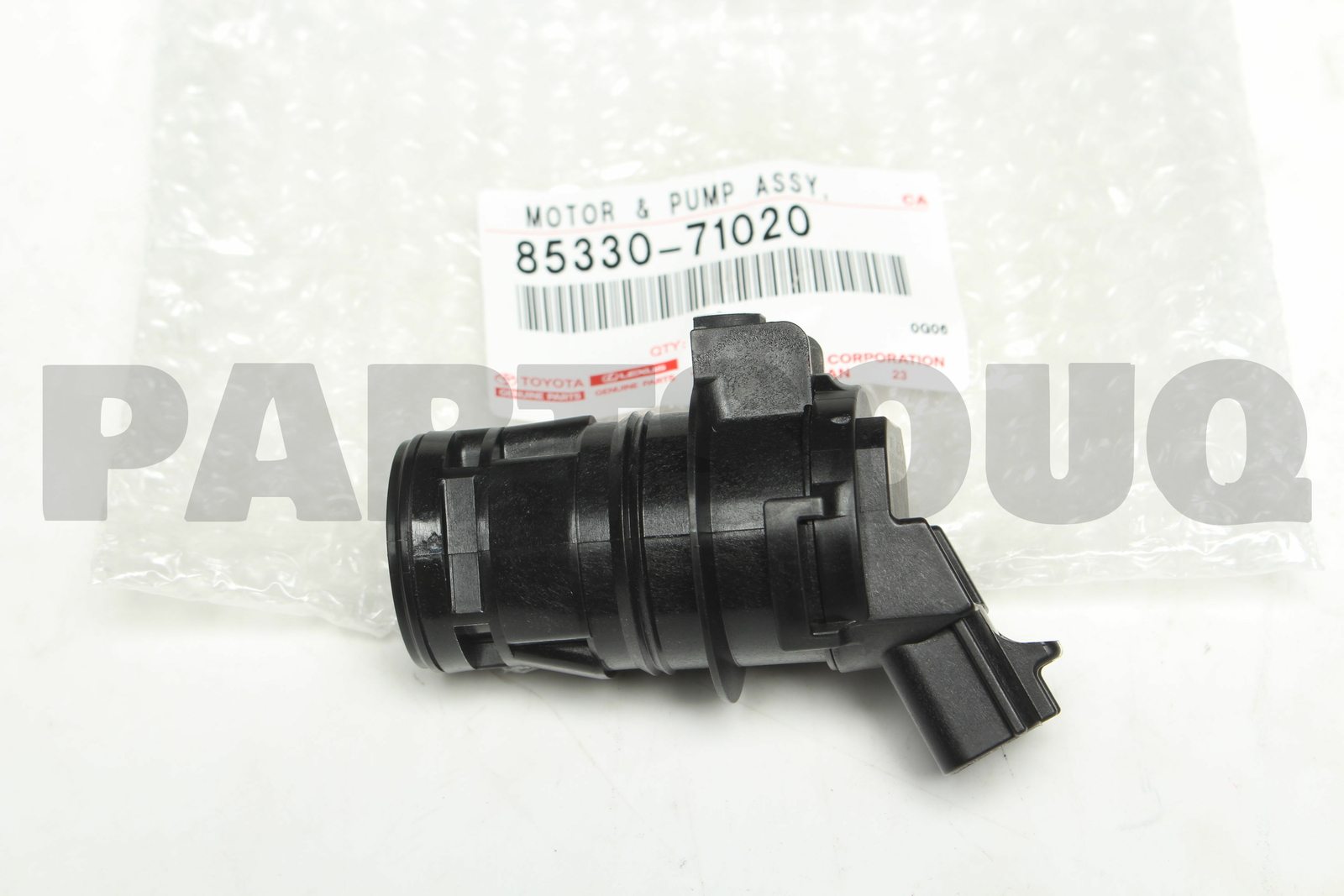 8533071020 Genuine Toyota MOTOR AND PUMP ASSY, WINDSHIELD WASHER 85330 ...