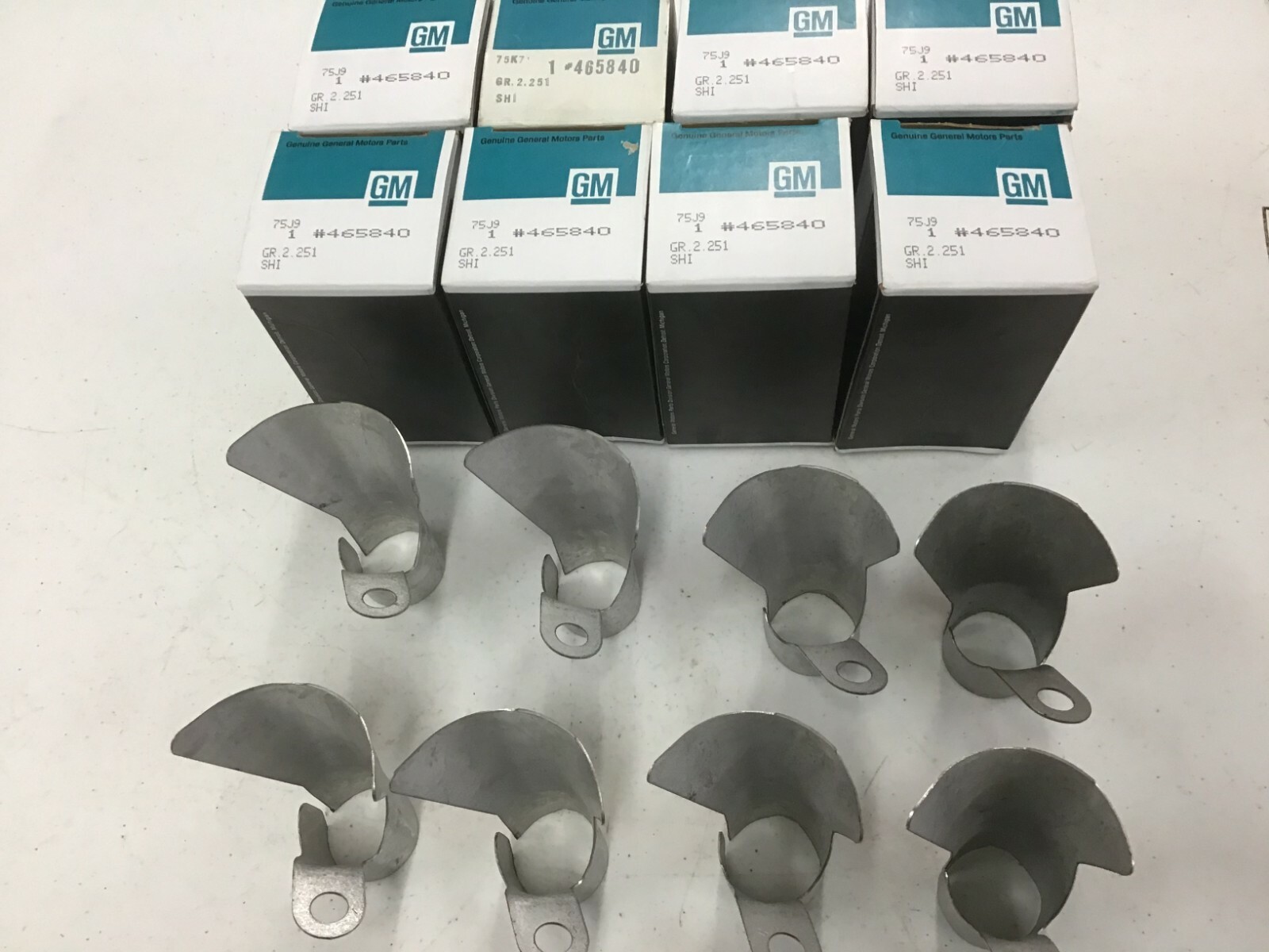 Chevrolet NOS big block spark plug barrel - heat shields #465840 | eBay