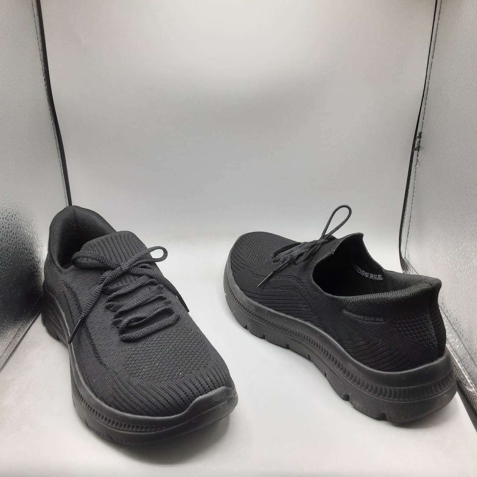 Skechers Summits Plus Vibrance Slip-ins Sneakers Women's 8M Black A148 ...