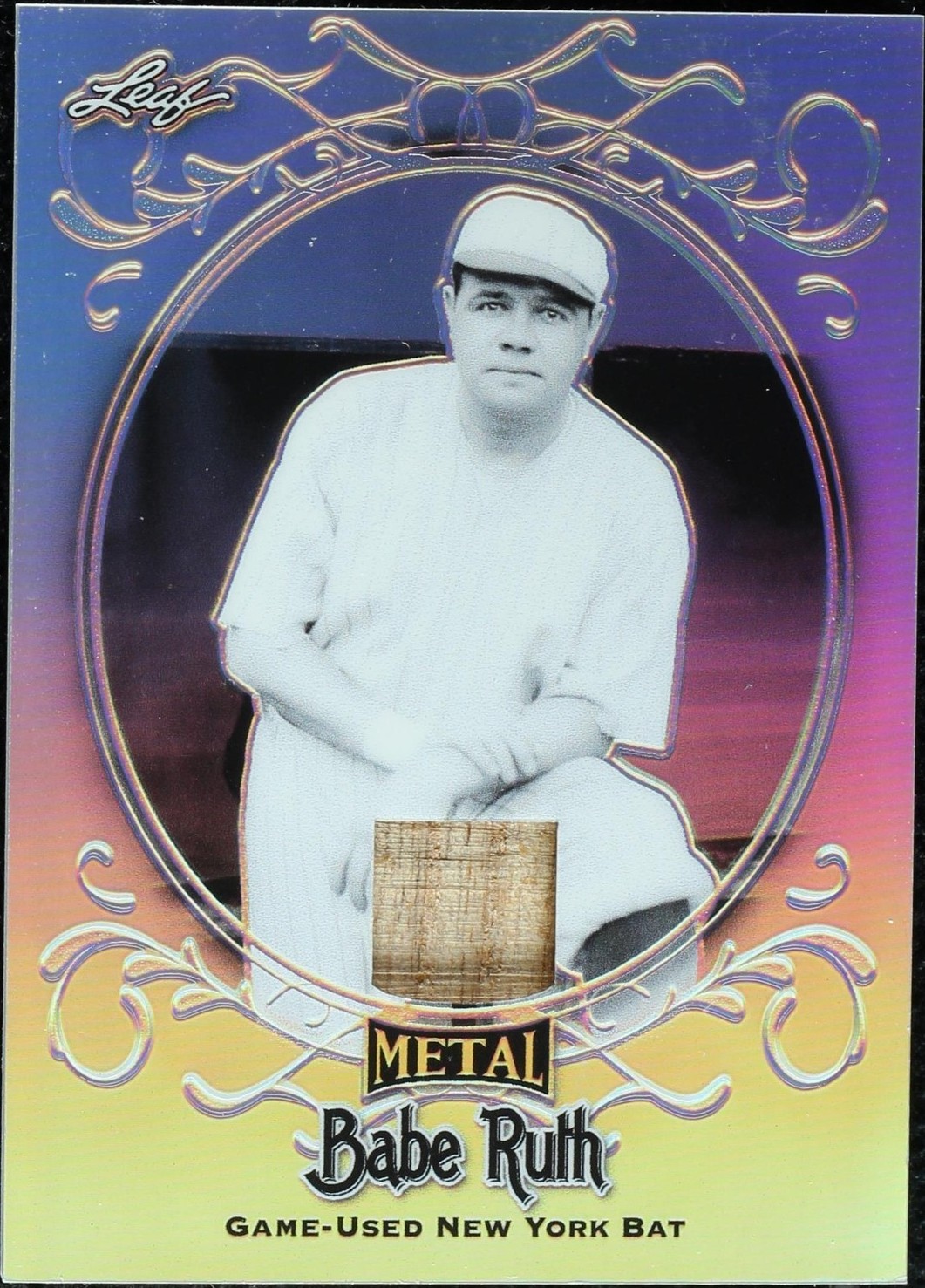 2019 Leaf Babe Ruth Collection - Game-Used Bat Babe Ruth #SB-32 /10 ...