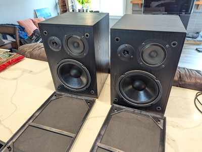 Altec Lansing pair Model 83 Acoustic Suspension 3 way Loud speakers ...