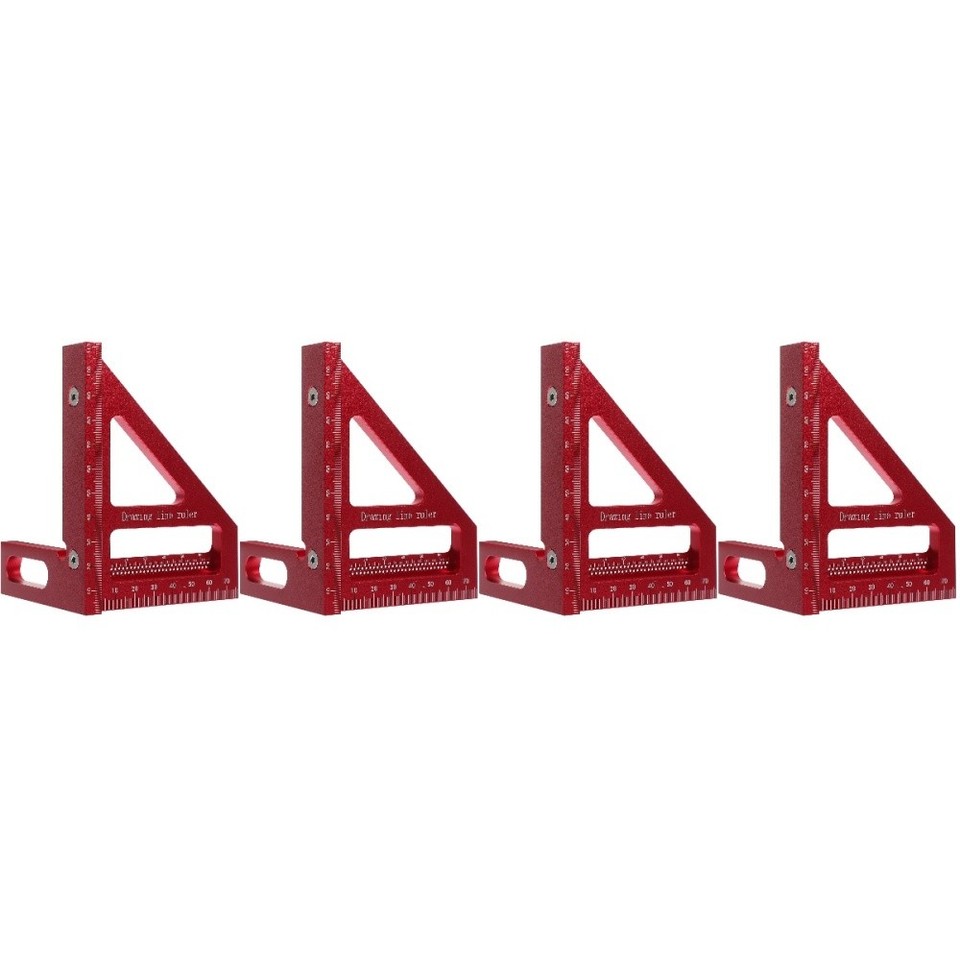Woodworking Triangle Ruler Carpenters Square Multi-functional Right ...