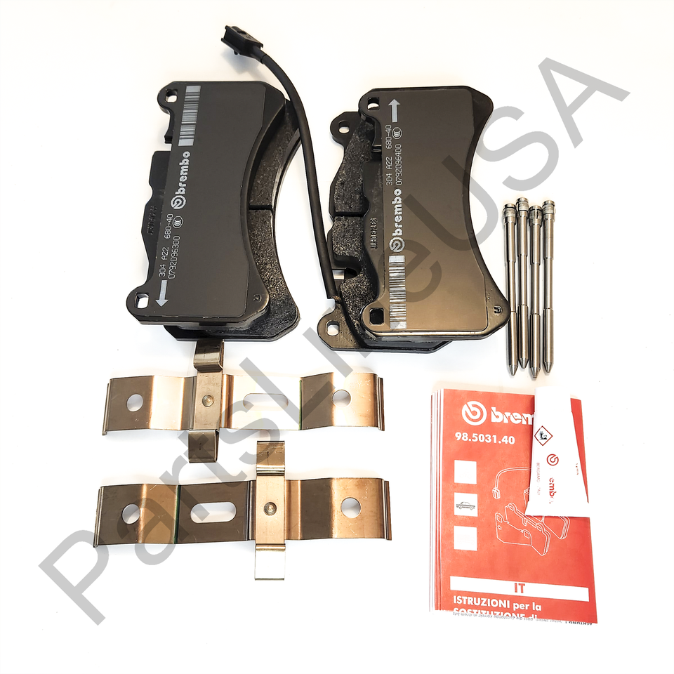 Genuine Maserati Front Brake Pads Kit M156/M157 V6 Quattroporte Ghibli ...
