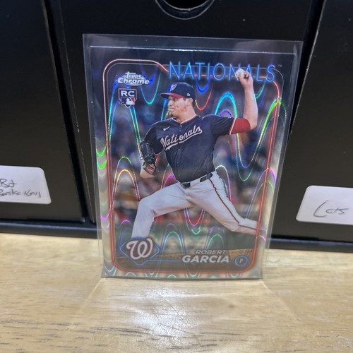 2024 Topps Chrome Update Robert Garcia RayWave Refractor (RC) | eBay