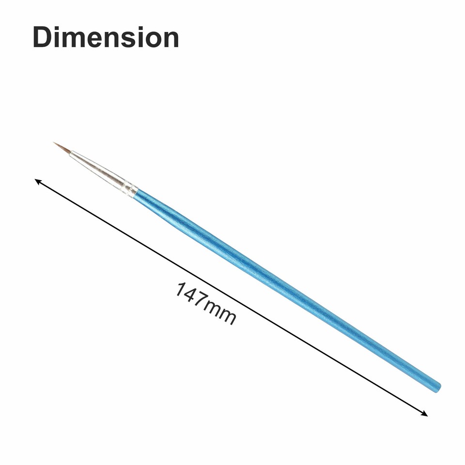 100Pcs Micro Extra Fine Detail Painting Brushes Drawing Watercolor Art ...