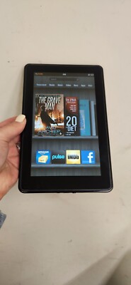 Amazon Kindle Fire (1st generation) D01400 Wi-Fi 7 inch 8GB Black ...