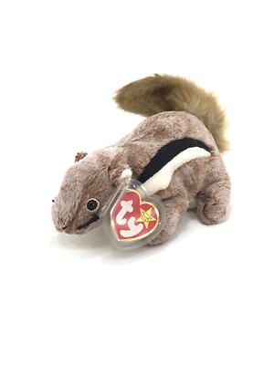 TY Beanie Baby - CHIPPER the Chipmunk (6.5 inch) - Stuffed Animal Toy ...