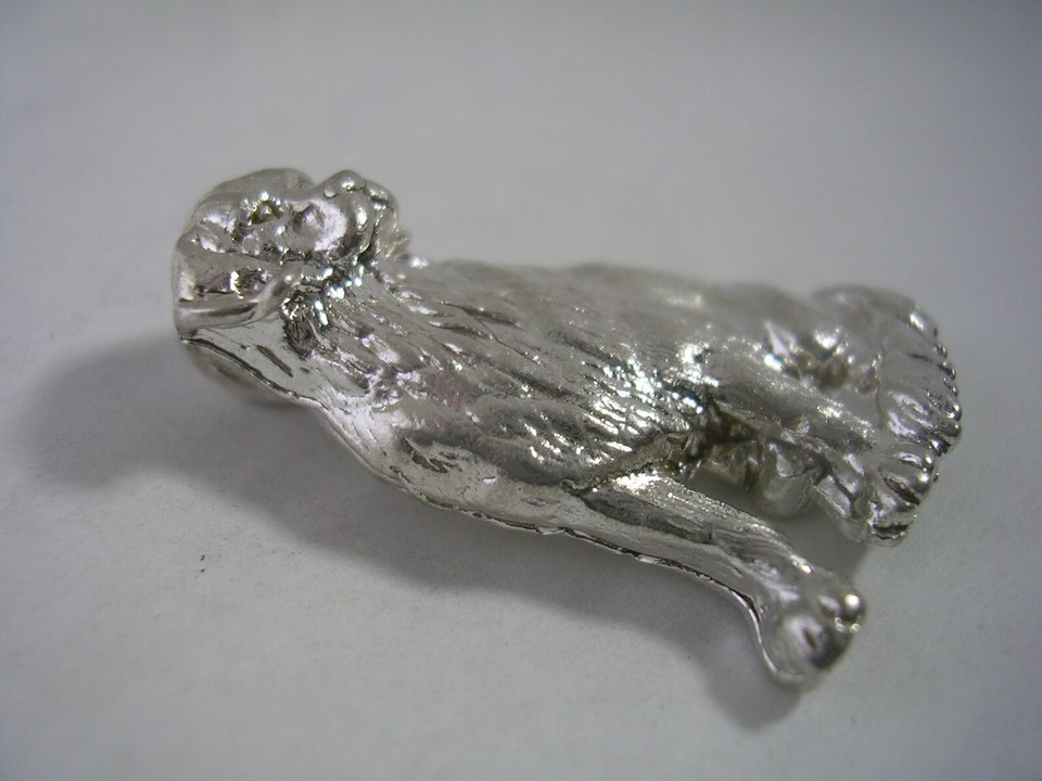 GOLDEN RETRIEVER DOG PIN & PENDANT WITH HIGH POLISHED FINISH IN ...