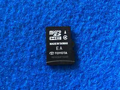 2017 TOYOTA NAVIGATION NAV DATA MAP MICRO SD CARD OEM GENUINE 86271 ...