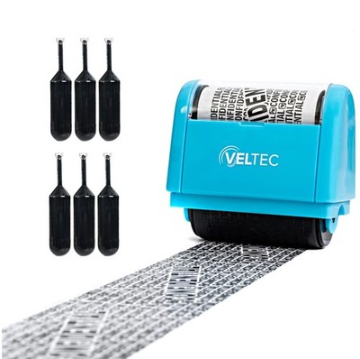 ID Protector Ink Roller - Identity Theft Protection Roller Stamp Set ...
