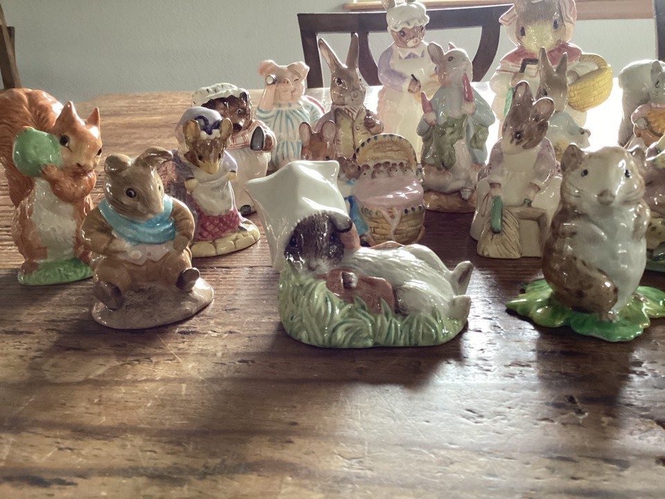Large Collection 18 BEATRIX POTTER Beswick Figurines PERFECT | eBay
