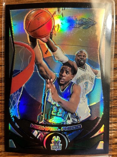 2004-05 Topps Chrome Michael Redd Black Refractor /500 Milwaukee Bucks ...