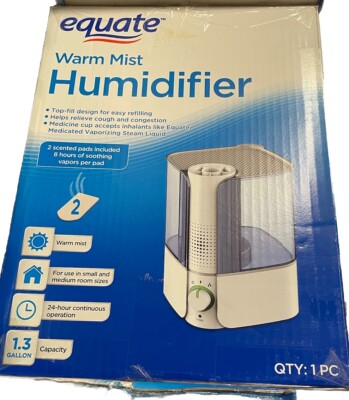 Equate Warm Mist Humidifier | eBay
