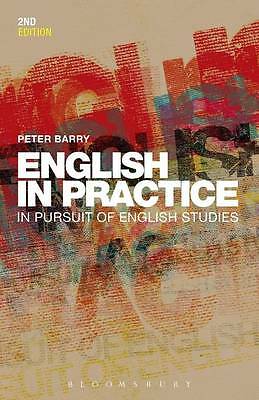 English in Practice: In Pursuit of English Studies by Prof. Peter Barry ...