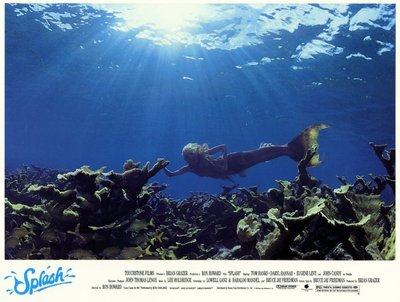 SPLASH Movie POSTER 11x14 B Tom Hanks Daryl Hannah Eugene Levy John ...
