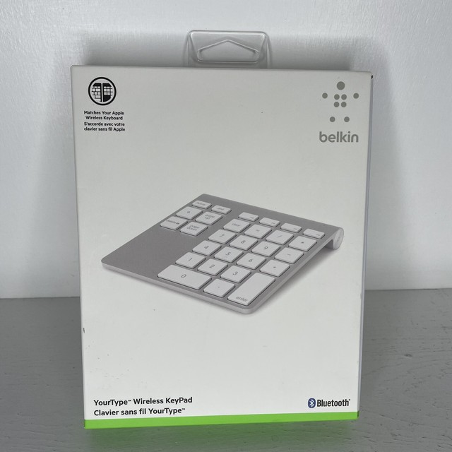 Belkin F8t067 YourType Wireless Bluetooth Keypad for sale online | eBay