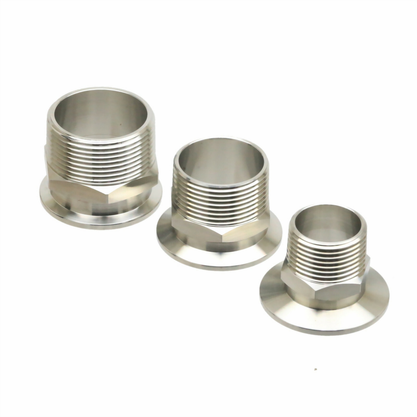 NW/KF-40 to 1 ~ 1-1/2" female PT Pipe Thread adapter Vacuum Flange ...