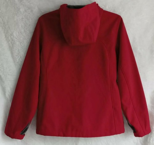 Free country Living It! jacket Size S Dark Red Warm Faux Furr Inside | eBay