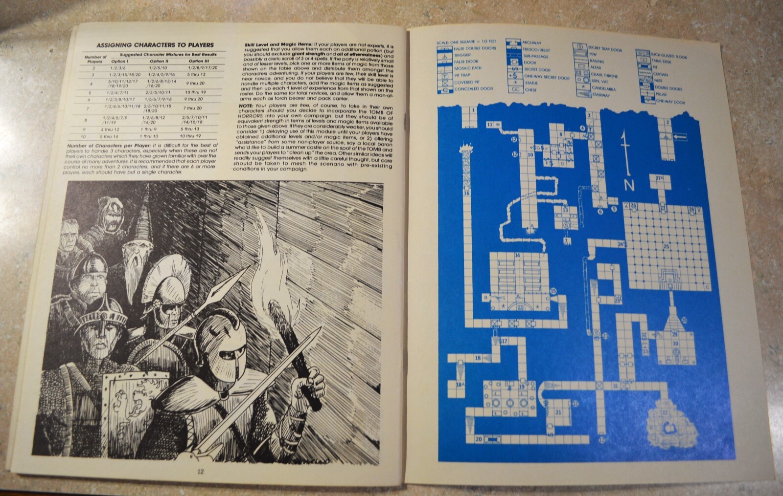 Advanced D&D Dungeon Module S1 Dungeons & Dragons 1978, 1981 Tomb of ...