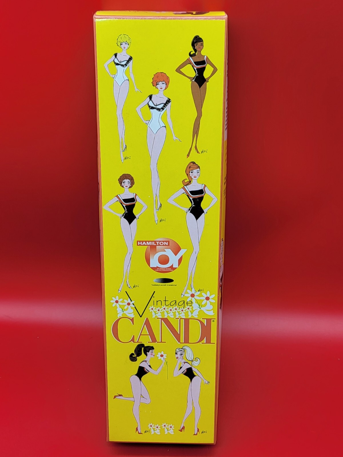 Hamilton Toy Vintage Candi Girl Hispanic Swirl Swim Suit Doll RARE NRFB ...