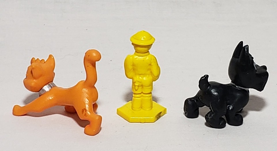 2017 Monopoly Jr Board Game Replacement Parts Tokens Cat, Scottie Dog ...