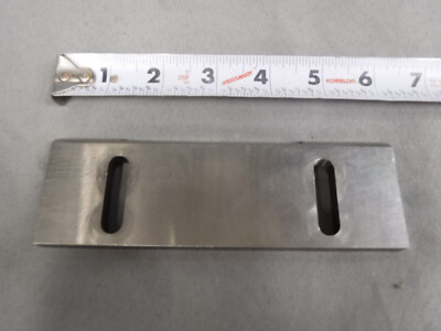 Machinist Made Magnetic Chuck Back Stop Rail - 6" x 2" and marked magna ...