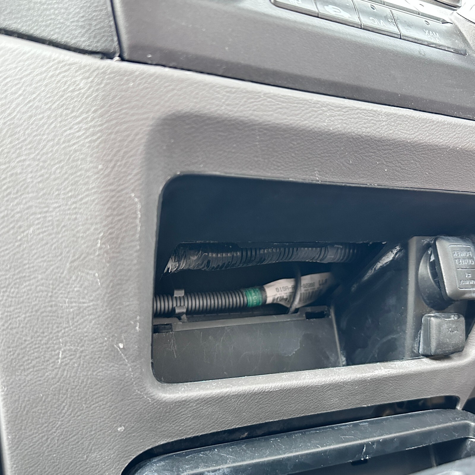 Dual RHD gauge pod mount for 2006-2011 Civic 8th gen lower storage trim ...