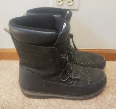 MOON BOOT THE ORIGINAL BLACK SIZE US 12 UK 11 | eBay